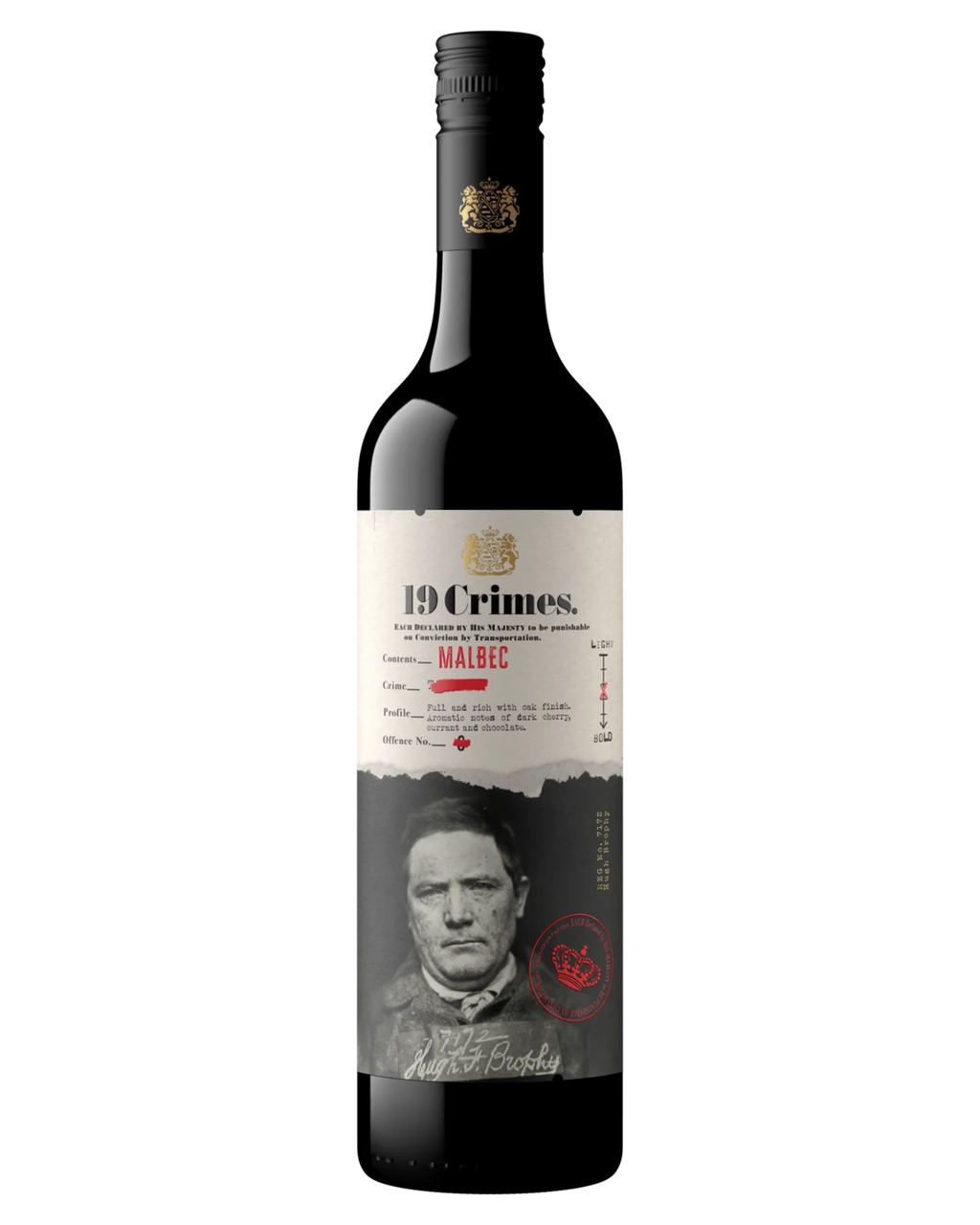 19 CRIMES MALBEC 750ML