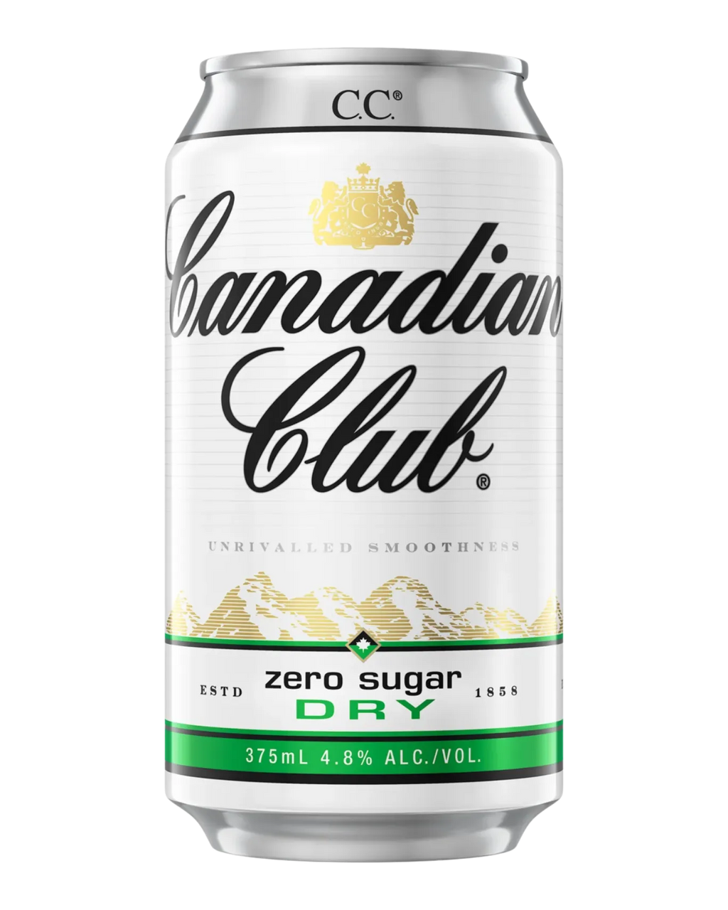 CAN CLUB & DRY ZERO CUBE 375ML