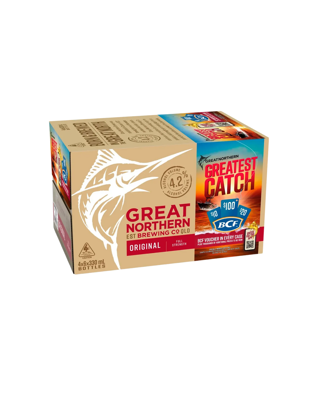 GREAT NORTHERN ORIGINAL 330ML CARTON