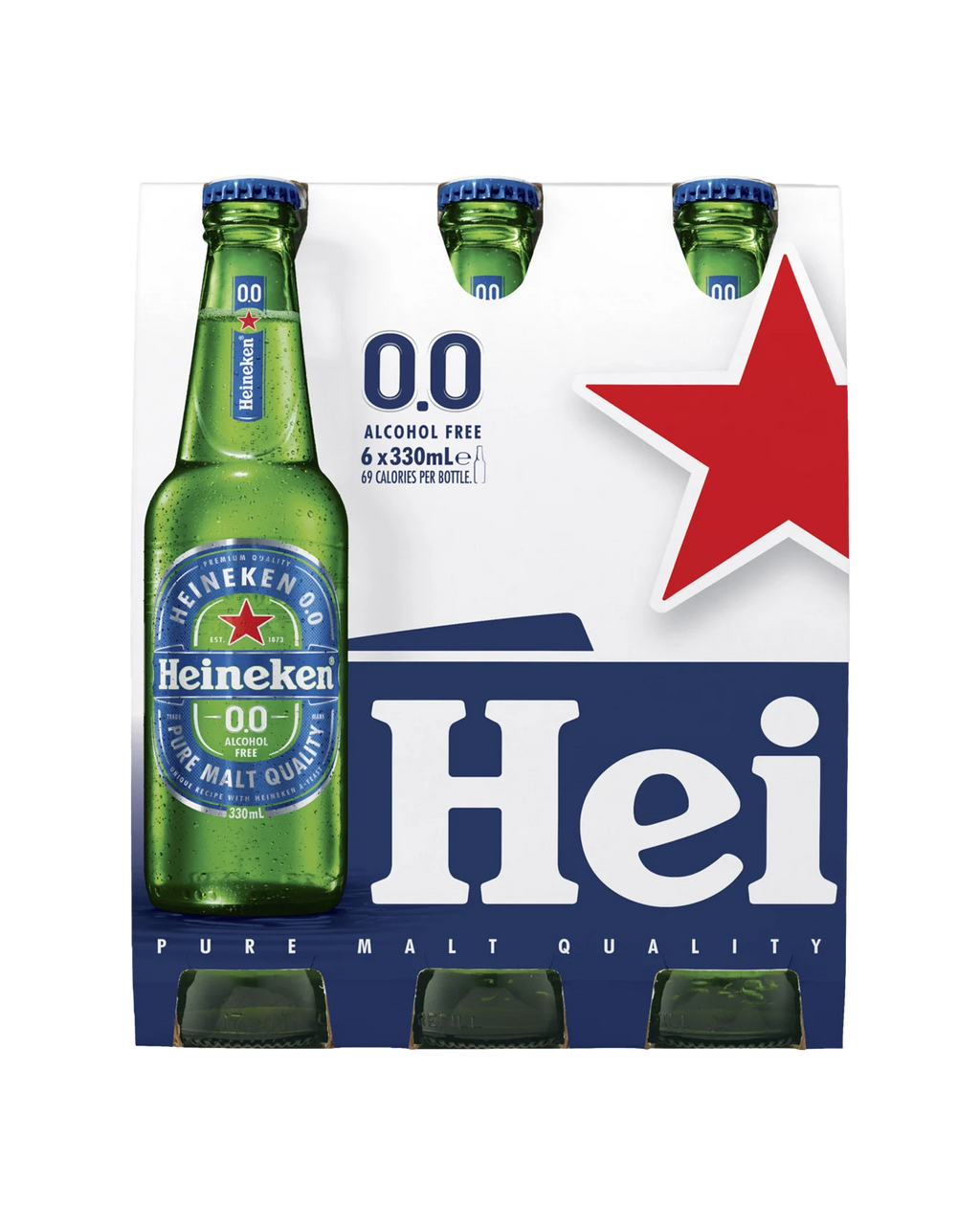 HEINEKEN ZERO BTL6*330ML