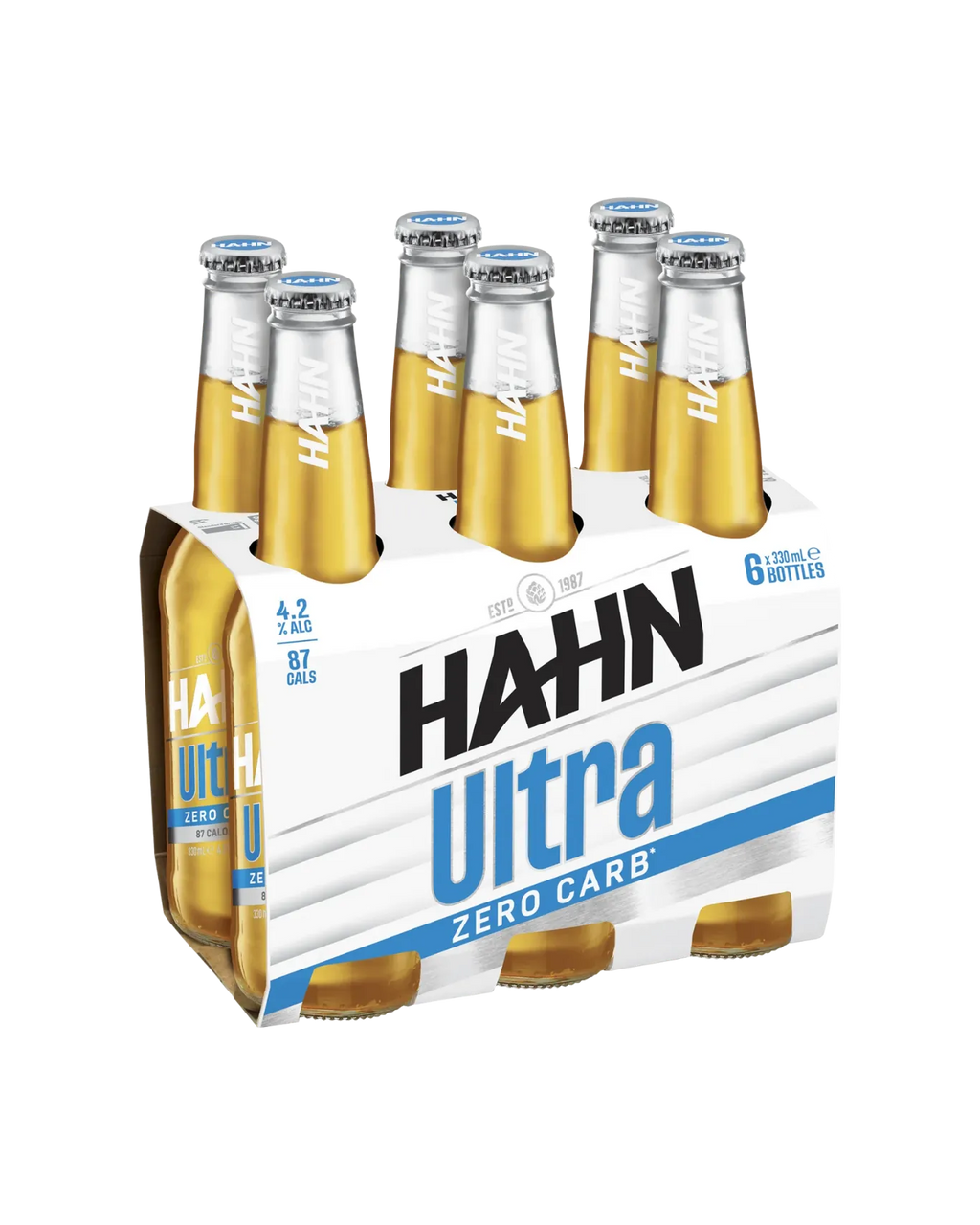 Hahn Ultra Zero Carb 4x330ml bottles