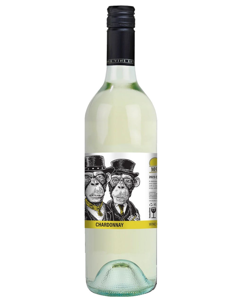 TWO MONKEYS CHARDONNAY 750ML