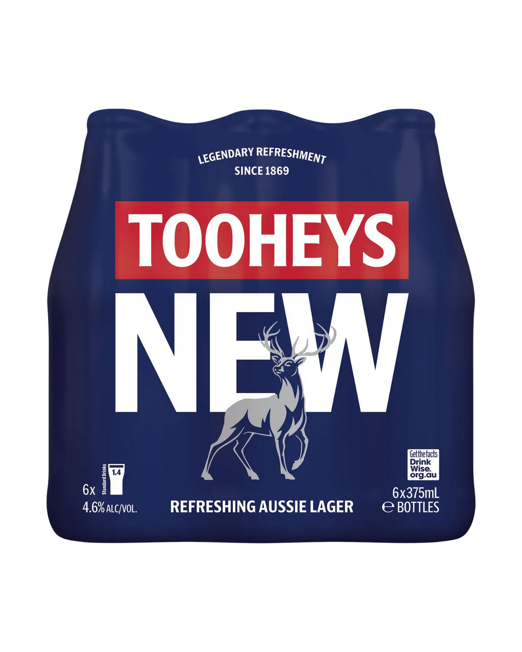 Tooheys New 6x375ml bottles
