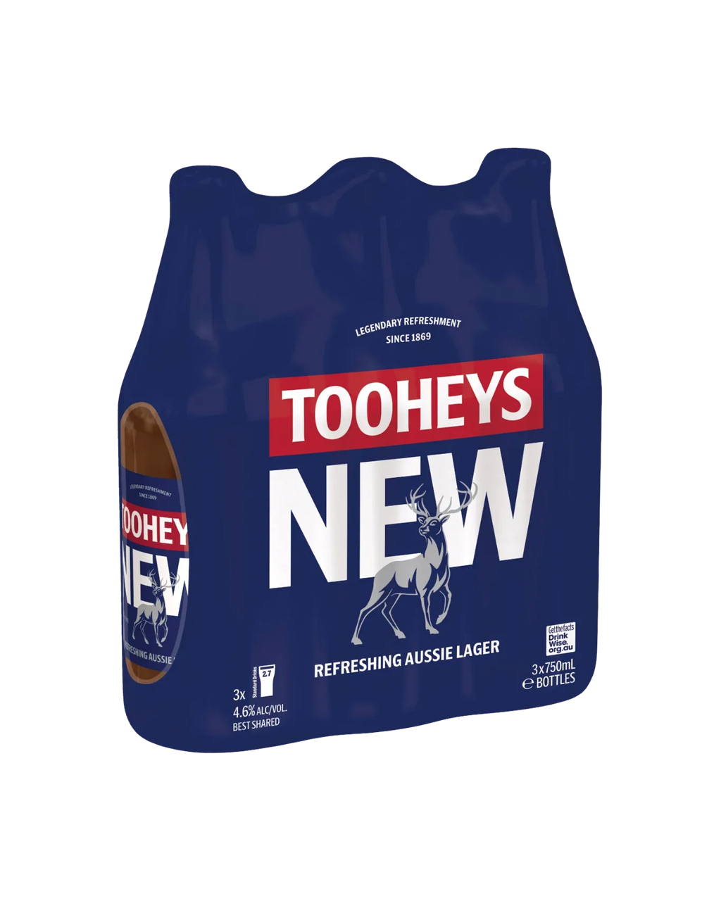 Tooheys New 3x750ml bottles